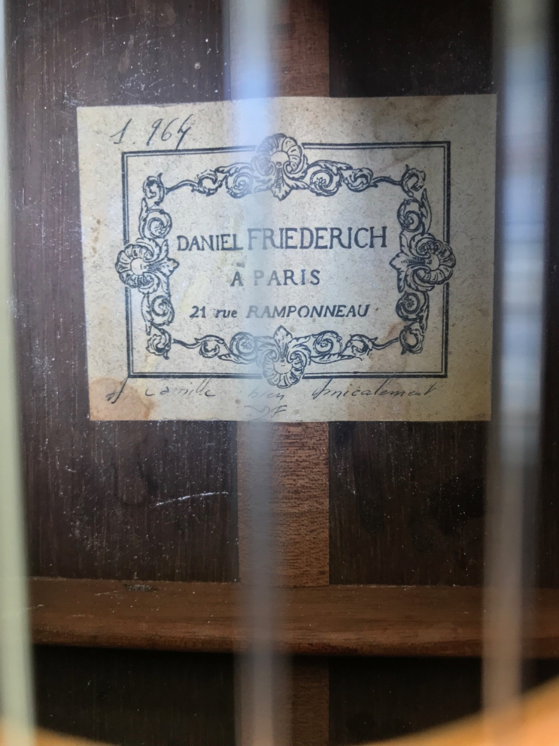 1964 Daniel Friederich SOLD